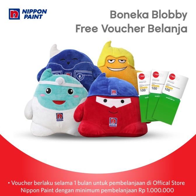 Jual Terlaris Merchandise Boneka Blobby - Free Voucher Belanja Nippon Paint | Shopee Indonesia