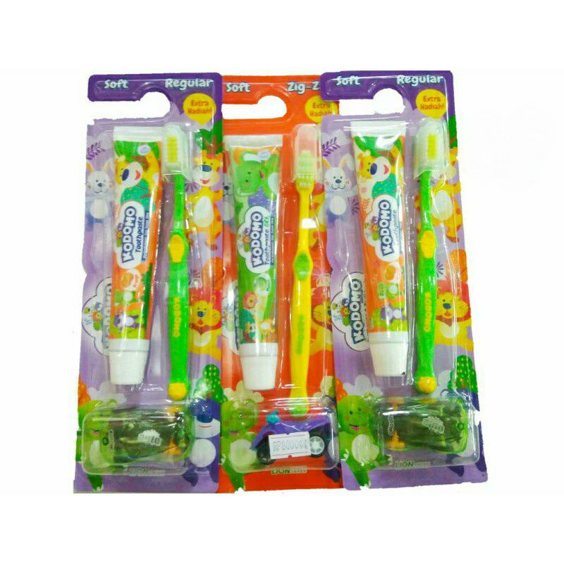 Jual SIKAT GIGI BAYI - KODOMO 2 IN 1 REGULAR & ZIG ZAG SOFT - Pasti Gigi dan Sikat RANAYS ...