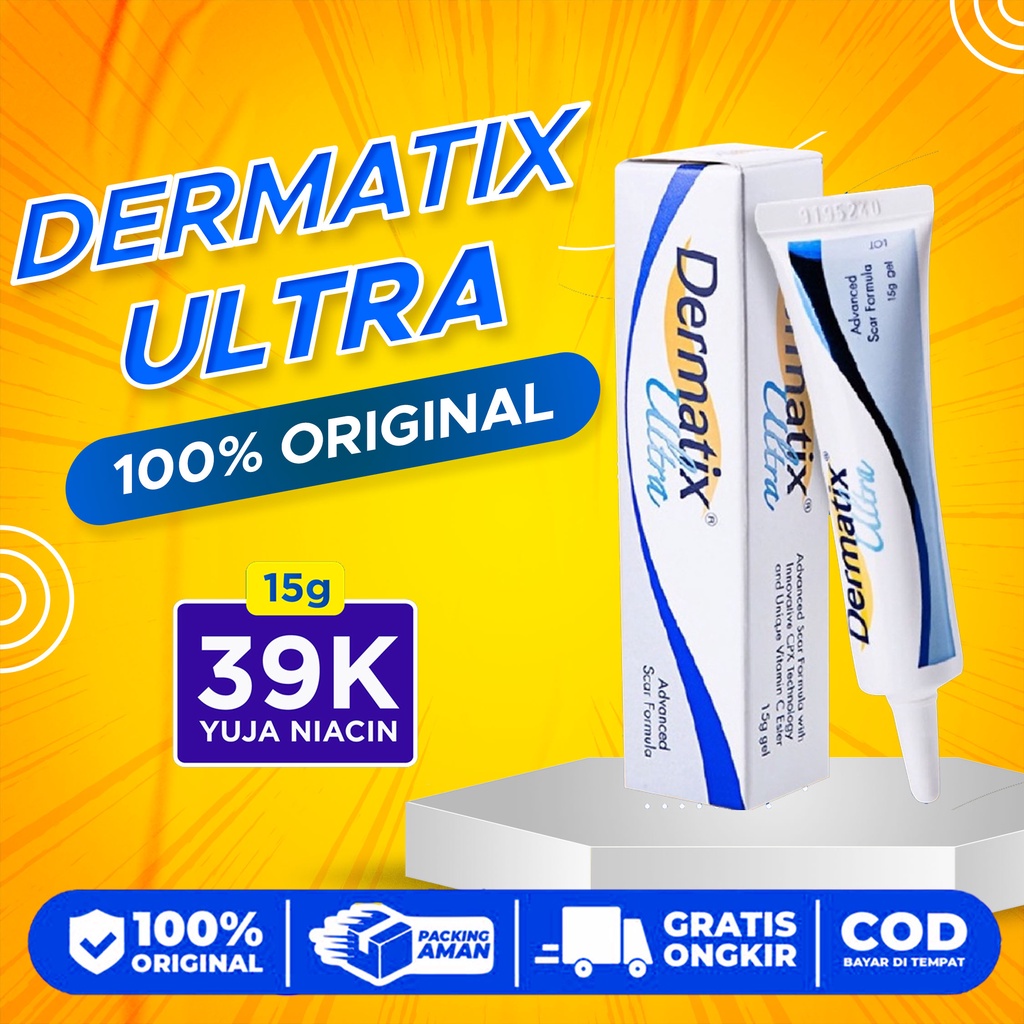 Jual Dermatix Ultra Gel 15g Penghilang Bekas Luka / Keloid ANTI SCAR Stretchmark 15 Gram ...