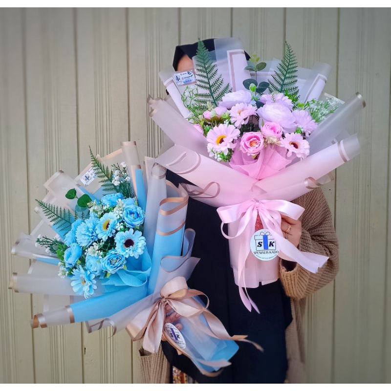 Jual Buket Bunga Artificial / Buket Bunga Palsu / Buket Wisuda | Shopee ...