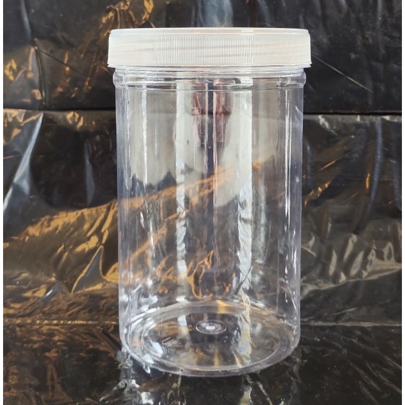 Jual Toples Plastik Tabung 1000ml ekonomi Polos || Tutup Plastik | Shopee Indonesia