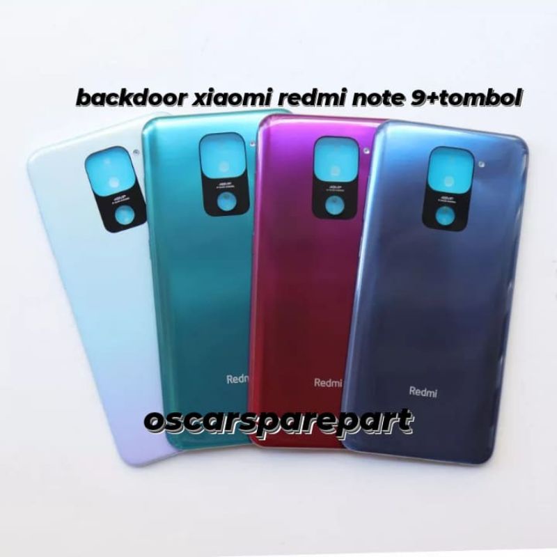 Jual BACKDOOR BACK TUTUP KESING BELAKANG XIAOMI REDMI NOTE 9 FULLSET TOMBOL ORIGINAL | Shopee ...