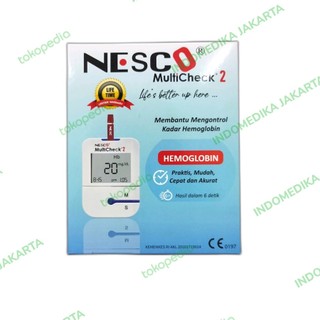 Jual alat cek Hemoglobin / Alat Cek HB / test Hb Hemoglobin + Strip ...