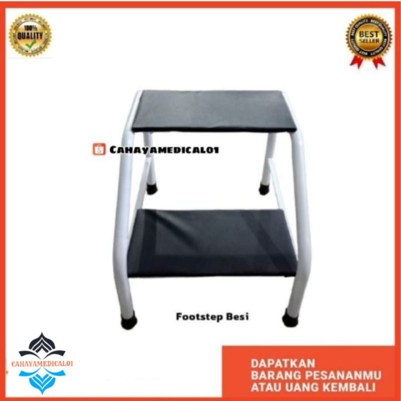 Jual Foot step / Tangga pasien / Tangga meja priksa / Footstep besi ...