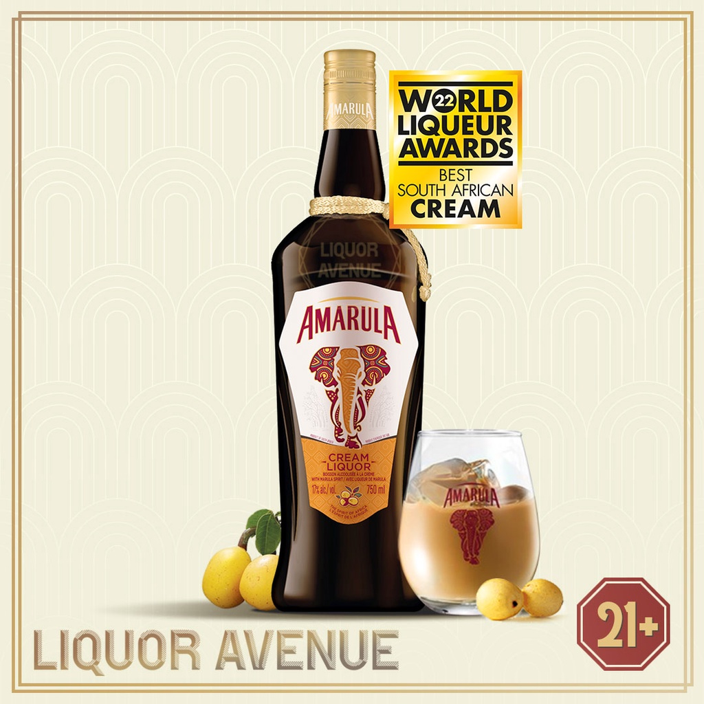 Jual Amarula Cream & Marula Fruit Liqueur 750ml | Shopee Indonesia