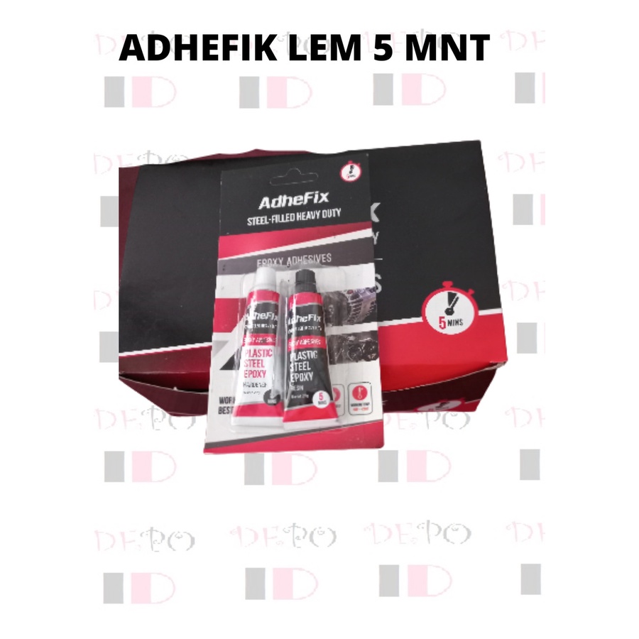 Jual Lem Besi / Lem Steel 5 Minutes / ADHEFIX / Plastic Steel Lem Besi ...