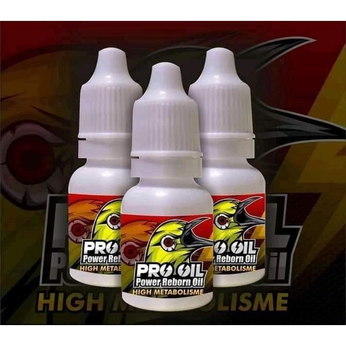 Jual PRO OIL POWER REBORN OIL HIGH METABOLISME VITAMIN PENGGACOR BURUNG ...