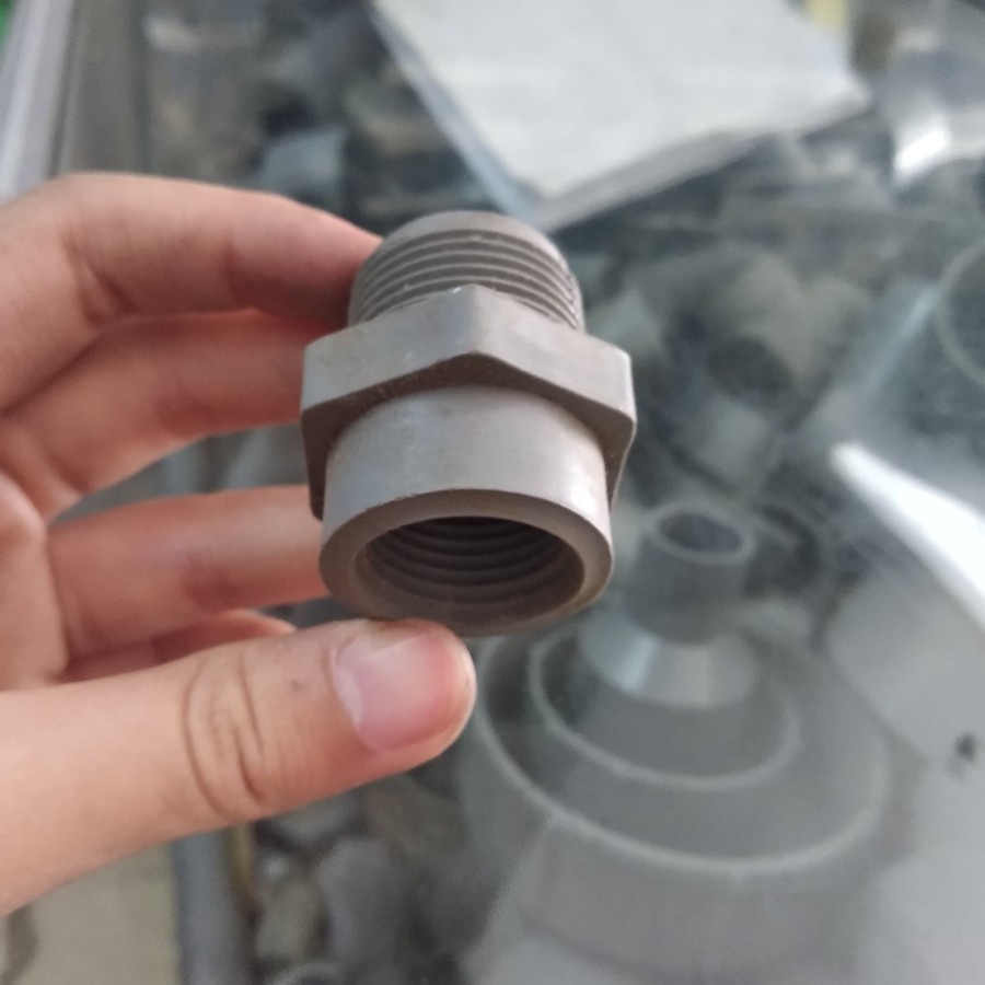 Jual MASPION SOK DRAT LUAR 3/4" SOK DRAT DALAM 1/2" PENGUBAH DRAT KRAN ...