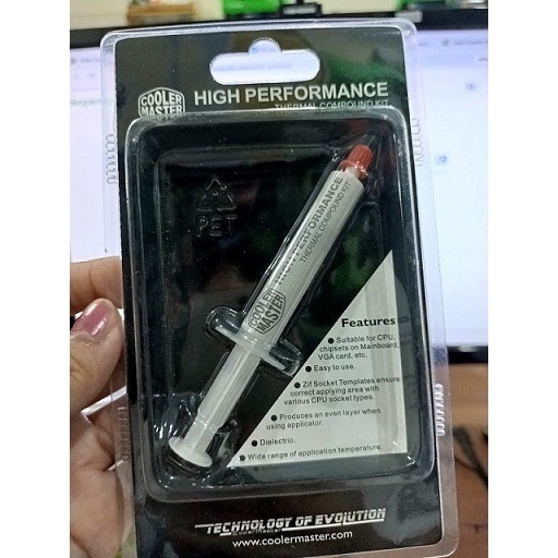 Jual Cooler Master Thermal Grease RPD High Perfomance Gel - Pasta ...