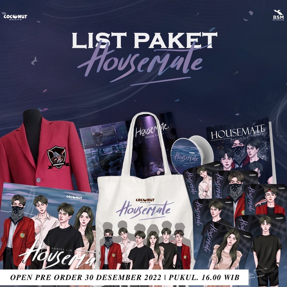 Jual Novel HOUSEMATE - Annisa Lim - Coconut | Shopee Indonesia