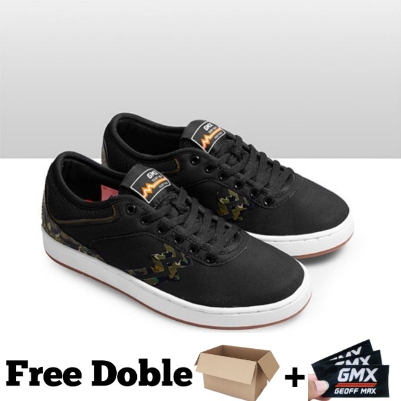 Jual Sepatu Geoff Max 100% Original - Stan Sam Camo Black | Sepatu Pria ...