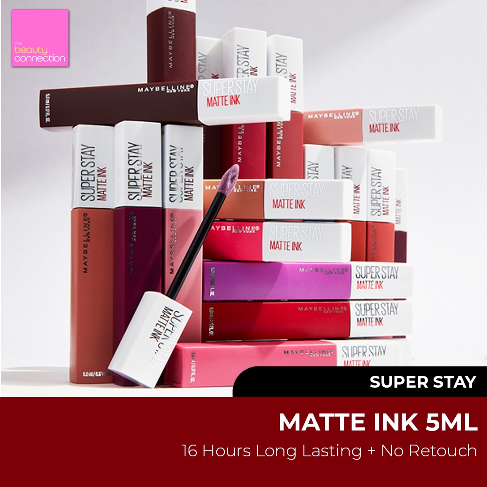 Jual Maybelline Superstay Matte Ink Liquid Matte Lipstick | Shopee ...