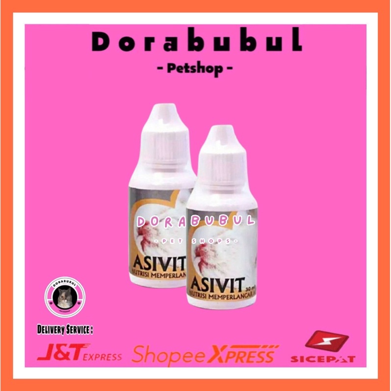 Jual Dorabubul Asivit Suplemen Memperlanca Asi Induk Kucing 30ML ...