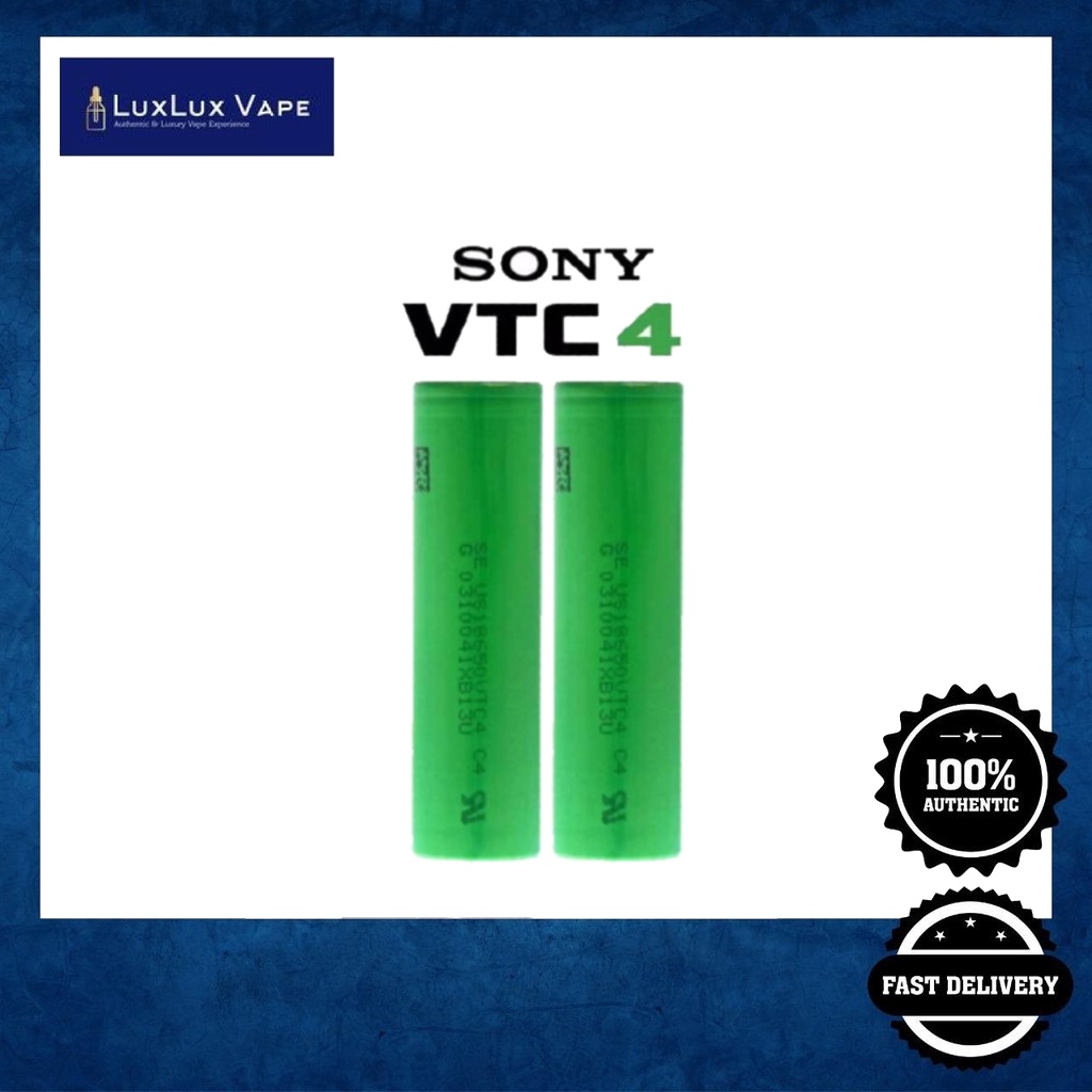 Jual SONY VTC 4 BATTERY 18650 AUTHENTIC | Shopee Indonesia