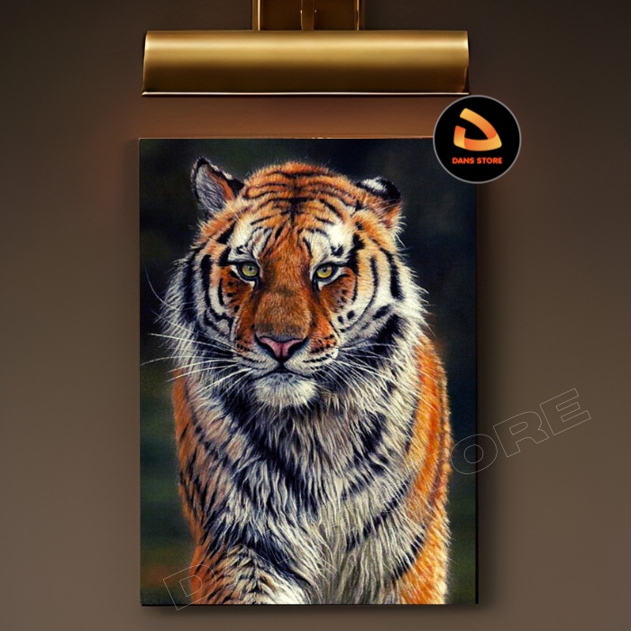 Jual Poster Macan Hiasan Dinding gambar Harimau Walldecor Aesthetic ...