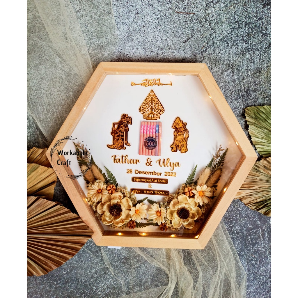 Jual (ANTI PECAH) READY STOCK MAHAR AKRILIK MEWAH RUSTIC KEKINIAN MAHAR ...