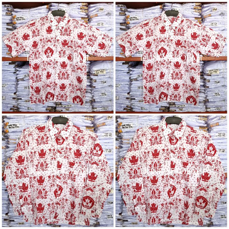 Jual Martin - Baju Batik Sekolah SD MI Tut Wuri Handayani Pendek ...