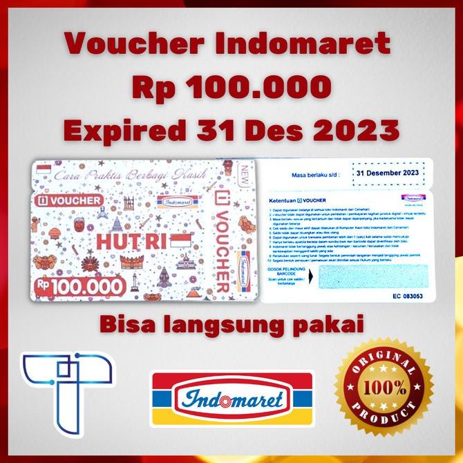 Jual Voucher Indomaret 100 ribu Rp 100.000 rupiah ready stock - Link ...
