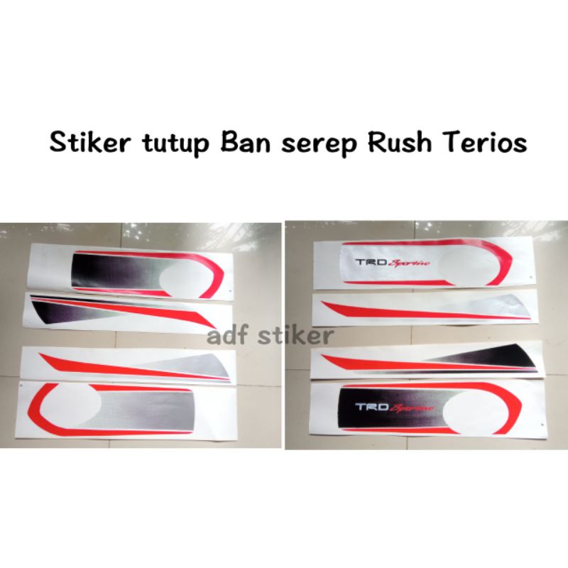 Jual Stiker ban serep Rush Terios/ cover ban serep rush /stiker tutp ...