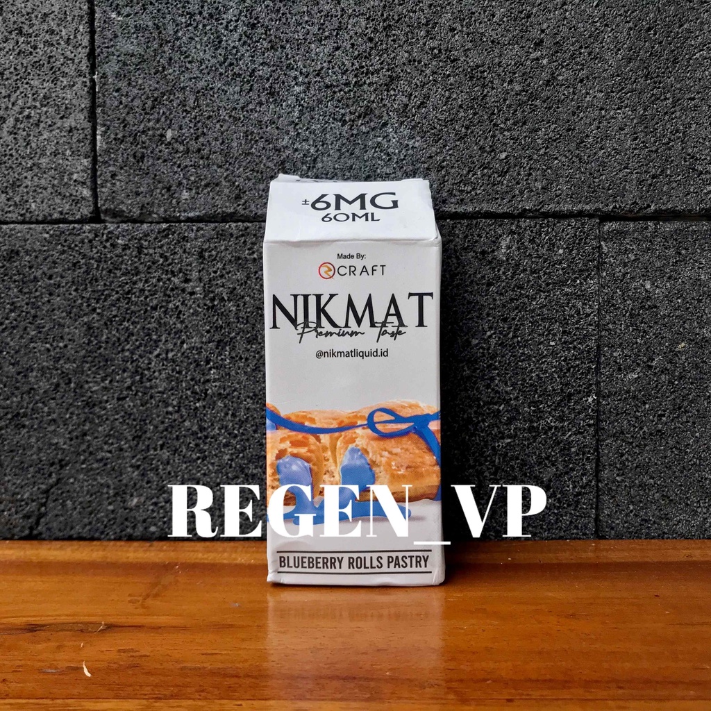 Jual LIQUIDS NIKMAT V2 BLUEBERRY ROLLS PASTRY 60ML BY RCRAFT | Shopee ...