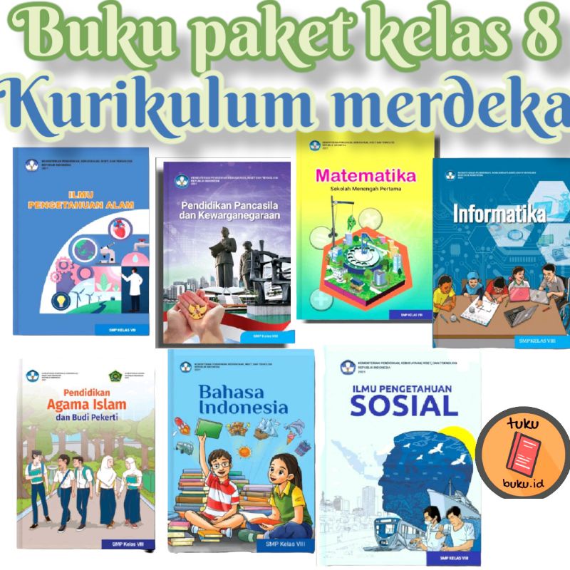 Jual BUKU PAKET SISWA SMP KELAS 8 KURIKULUM MERDEKA SEKOLAH | Shopee Indonesia