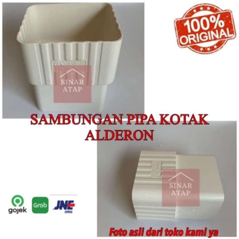 Jual Sambungan Pipa Kotak Alderon | Shopee Indonesia