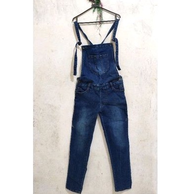 Jual overall jumpsuit jp jeans baju monyet preloved pl murah | Shopee ...