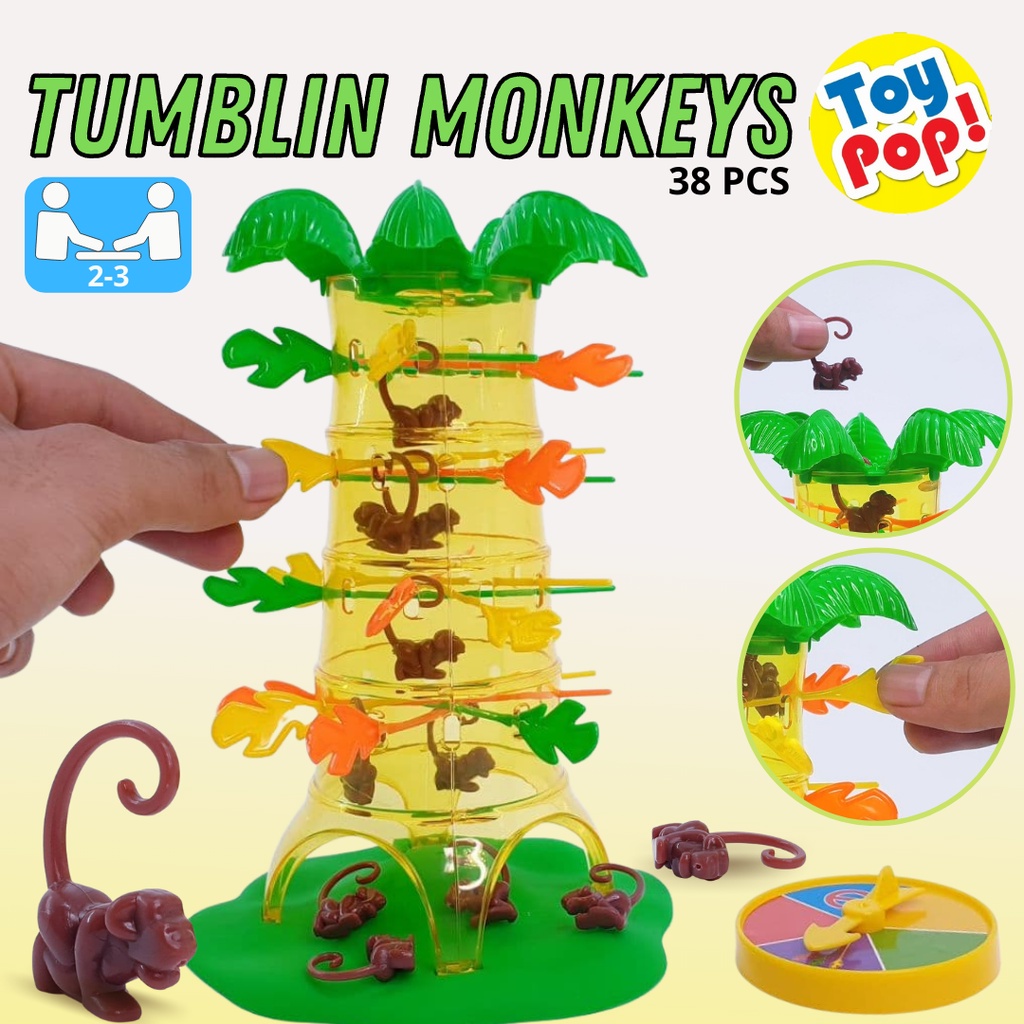 Jual Mainan Keluarga Tumblin Monkeys Activate Game Seru | Shopee Indonesia