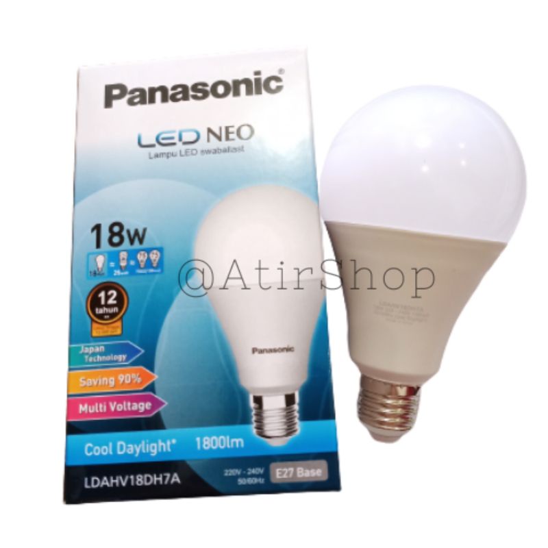 Jual Lampu led neo 18watt Panasonic [ Putih ] Original termurah | Shopee Indonesia
