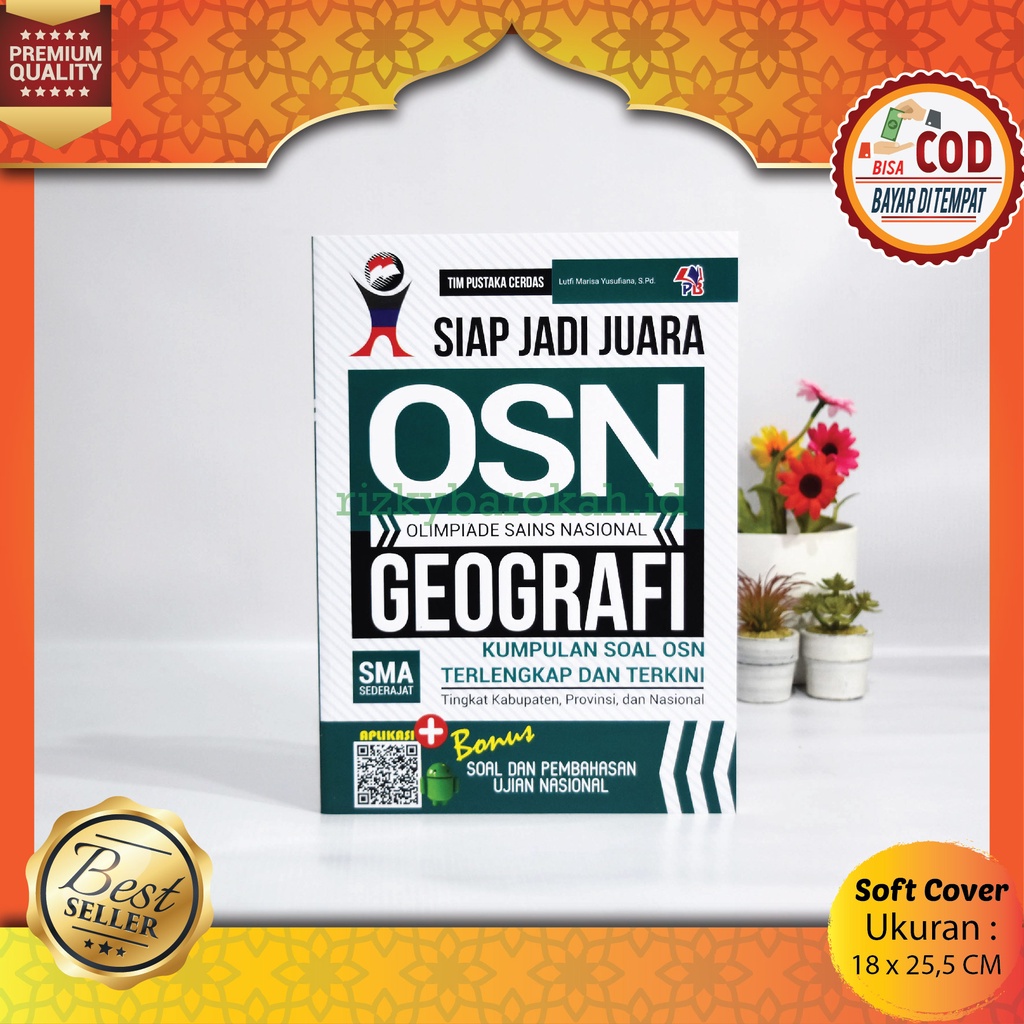 Jual BEST SELLER - Buku Siap Jadi Juara OSN Olimpiade SAINS Nasional GEOGRAFI SMA Sekolah ...