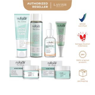 Jual NUFACE Nu Glow Liquid Acne Prone Care Facial Wash Gel // Skin ...