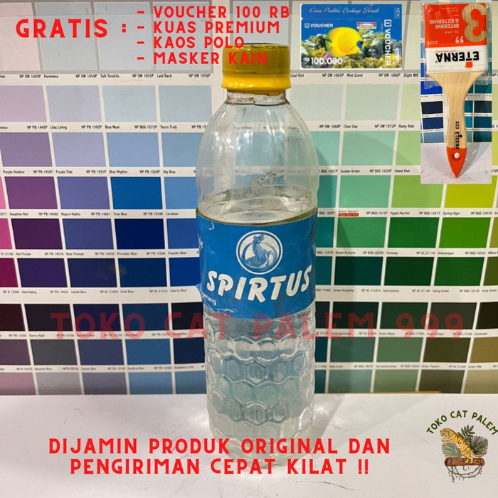 Jual Spiritus Botol Isi Warna Bening Spirtus Bakar / Spirtus / Metanol | Shopee Indonesia
