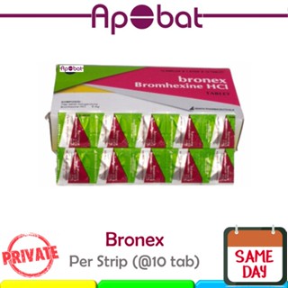 Jual - ApObat - Bronex STRIP Obat Batuk Berdahak Tablet Bronek Broneks ...