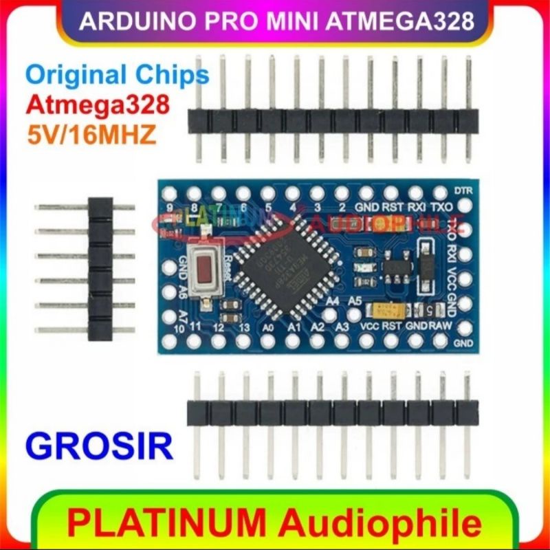 Jual Arduino Pro Mini Atmega328 328B High Quality | Shopee Indonesia