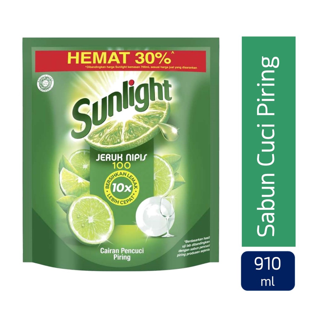 Jual Sunlight Sabun Cuci Piring Dishwash Jeruk Nipis 10X Bersihkan ...