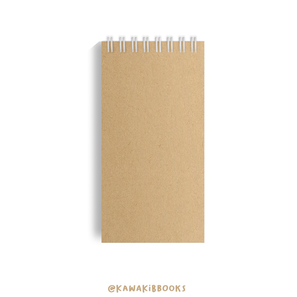 Jual Notebook Mini Aesthetic Brown Cover| Notebook Mini | Notebook Mini ...