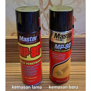 Jual Master MP 80 ( 500ML ) penetrant / lubricant / pelumas multifungsi ...
