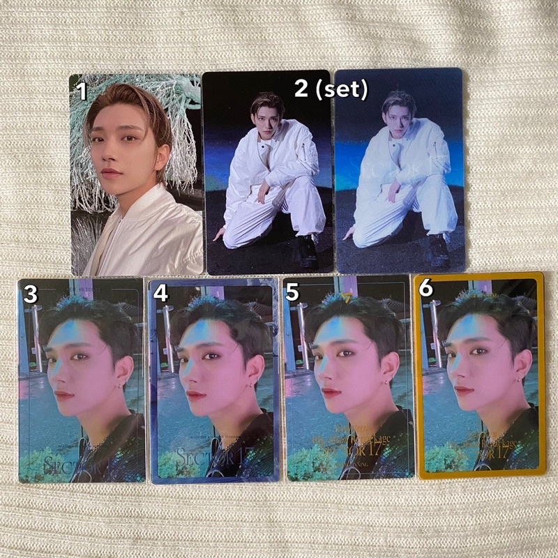 Jual Joshua Seventeen Official Photocard PC Sector17 Compact ver PO Benefit Weverse Album ...
