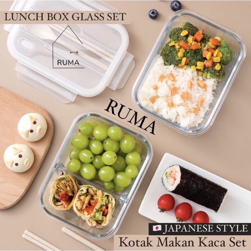Jual RUMA - Lunch Box Anti Tumpah | Wadah Tempat Bekal Makan Kotak ...