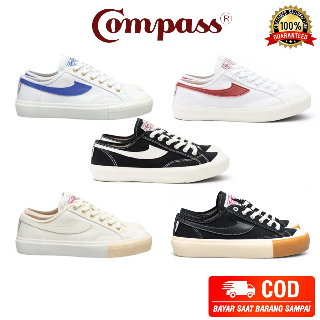 Jual Sepatu Compass Gazelle Low Original 100% | Shopee Indonesia