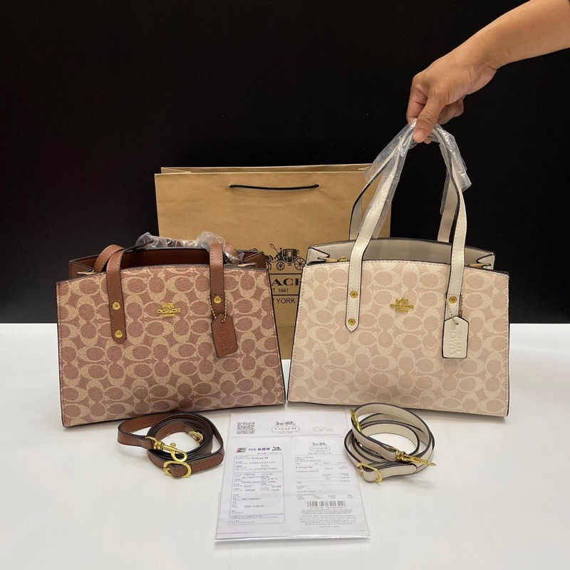 Jual Coach Charlie Carryall Tas Coach Wanita Ori | Shopee Indonesia