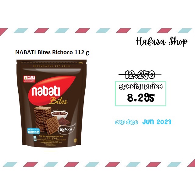 Jual NABATI Bites Richoco 112 gram | Shopee Indonesia