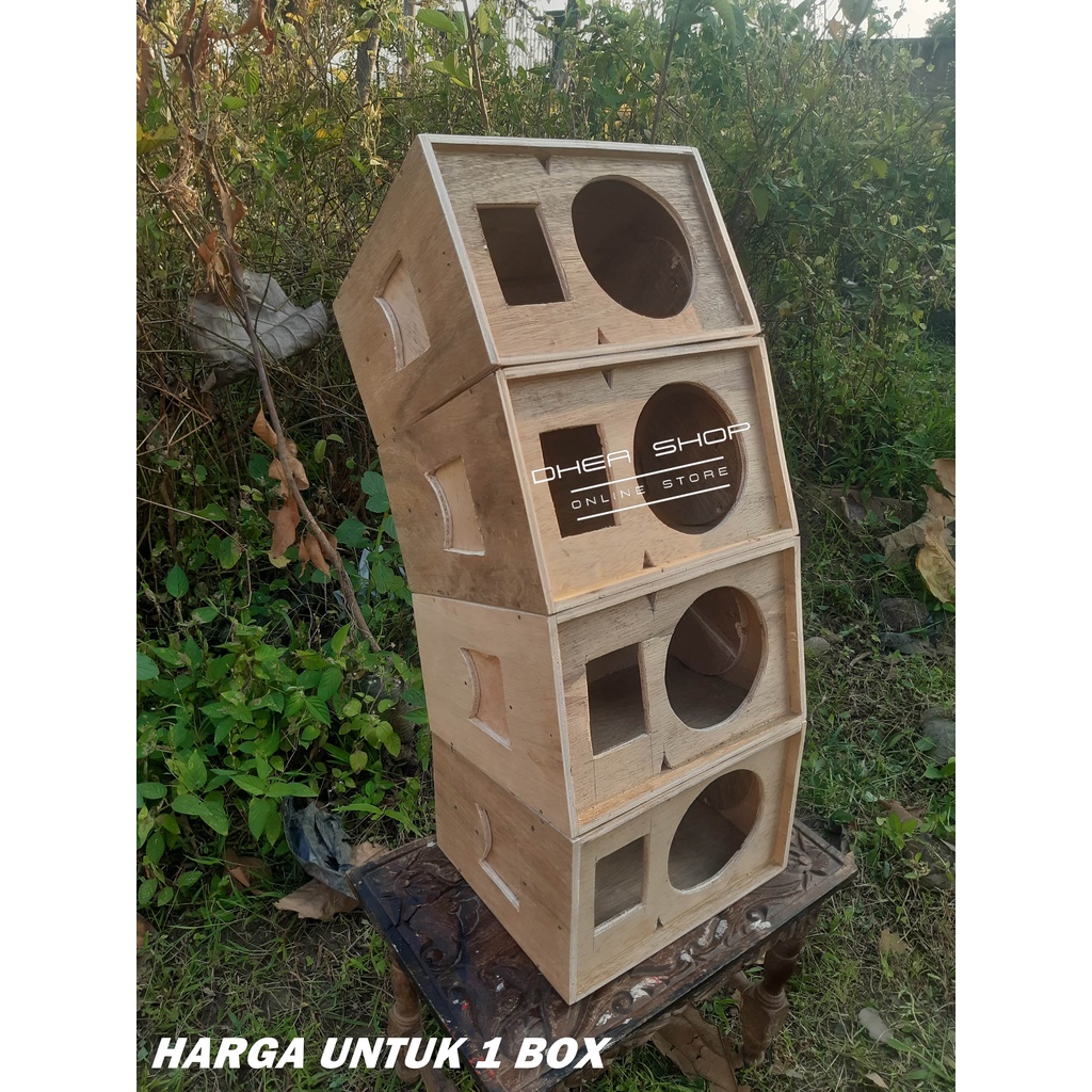 Jual Box Speaker Line Array 5 Inch Single Tweeter Kotak Audax ax65 ...