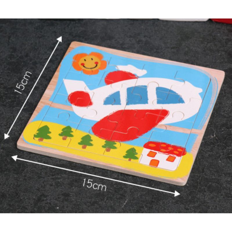 Jual Puzzle kayu 16keping/puzzle jigsaw kayu/puzzle anak/puzzle ...
