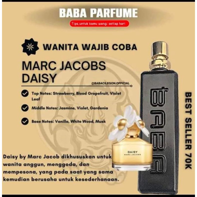 Jual Baba Parfum Marc Jacobs Daisy | Shopee Indonesia