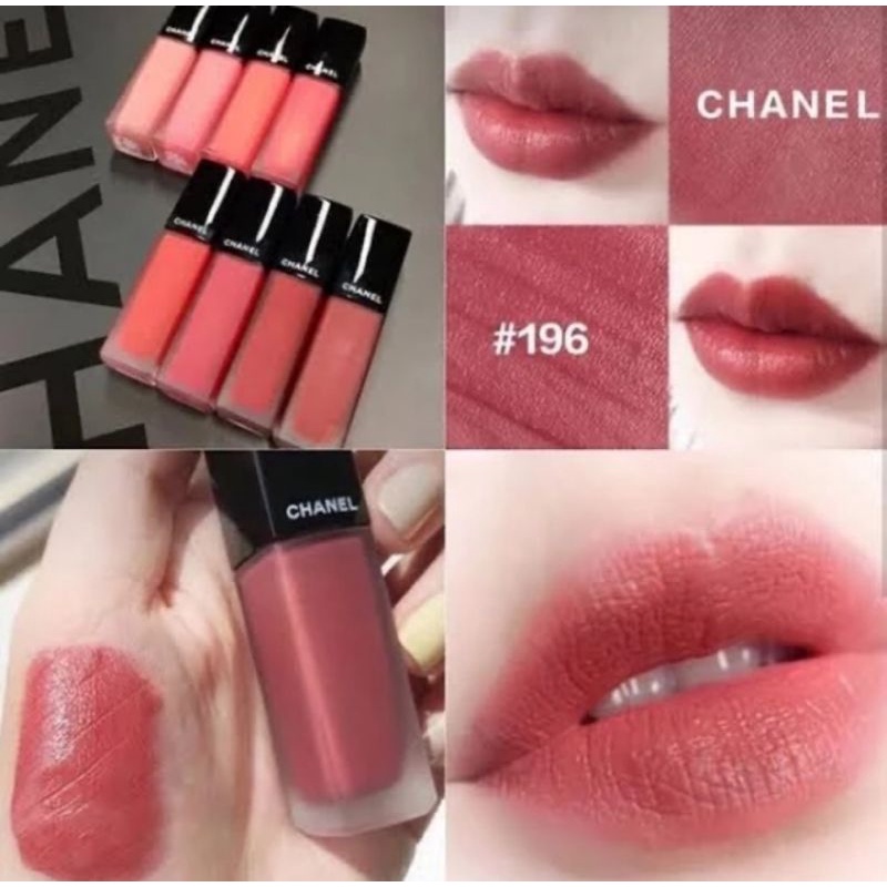 Jual Chanel Rouge Allure Ink Lipstick 196 Precieux | Shopee Indonesia