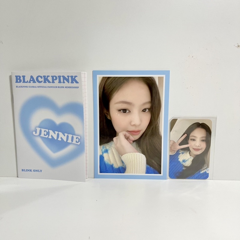 Jual Jennie blackpink set photocard membership weverse kit global pc ...
