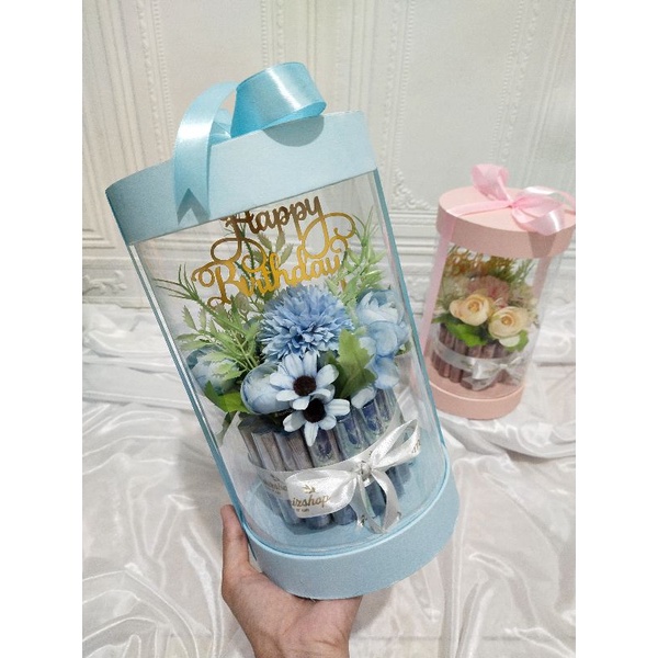 Jual Round Flower Box/ Bloom Box Mika | Shopee Indonesia