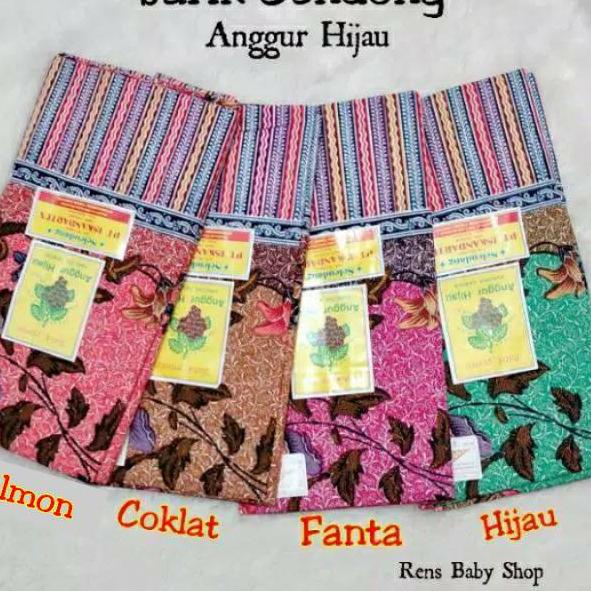 Jual Harga Terbaik ANGGUR HIJAU / LIONG / NA Jarik sewek gendongan ...