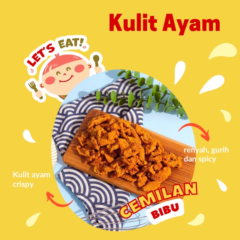Jual KULIT AYAM CRISPY SPICY (200 gr) | Shopee Indonesia